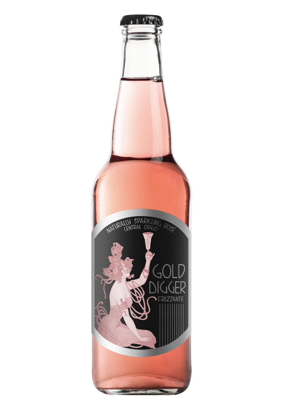 Gold Digger Sparkling Rosé (330mL) – Maori Point Wines
